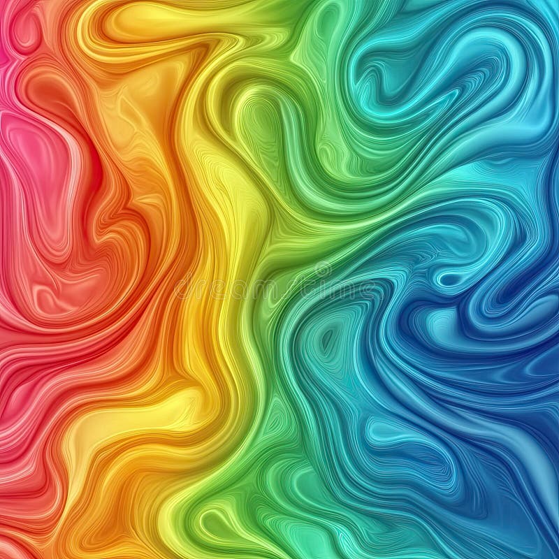 Rainbow Marble Texture stock illustration. Illustration of bright - 360837162