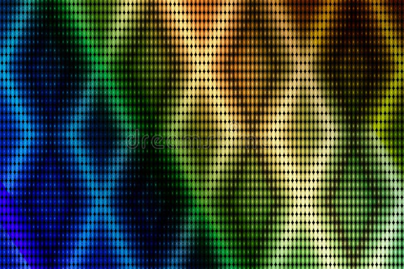 Rainbow Metallic Shiny Metal Cross Pattern Glow Light Glowing Shine ...