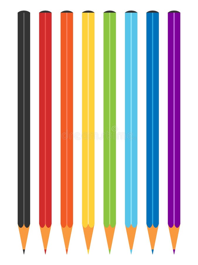 Seven Pencils Stock Illustrations – 87 Seven Pencils Stock ...