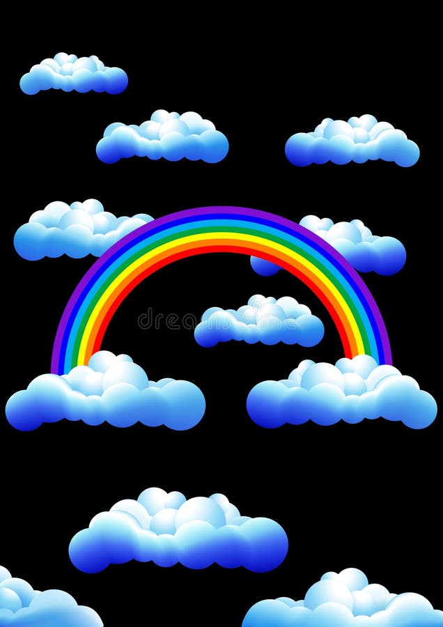 Rainbow_in_the_night Picture. Image: 7049228