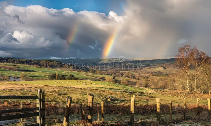 133 Ireland Countryside Rainbow Stock Photos - Free & Royalty-Free ...