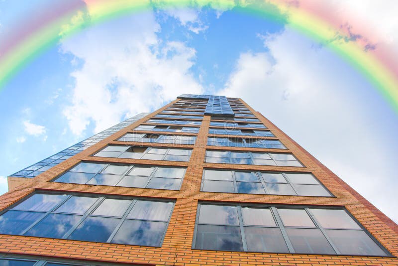 1,770 Rainbow Over House Stock Photos - Free & Royalty-Free Stock ...