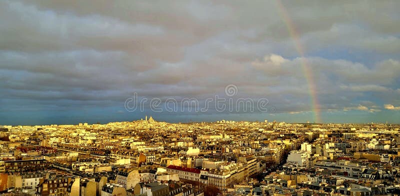 Rainbow Over Paris Stock Photos - Free & Royalty-Free Stock Photos from ...