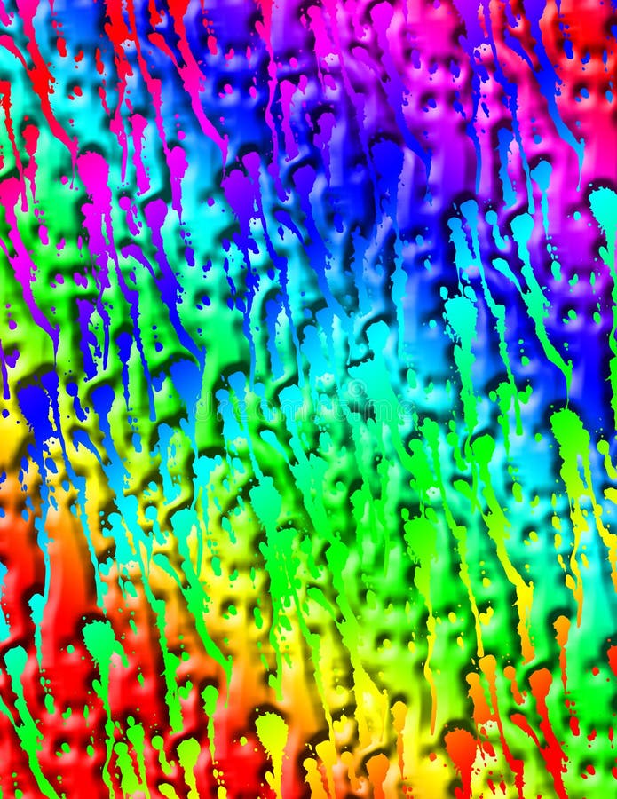 Paint mess stock image. Image of rainbow, vivid, artwork - 6432473