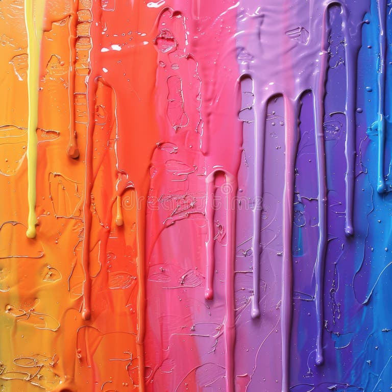 Colored Paint Drip Effect Stock Illustrations – 559 Colored Paint Drip ...