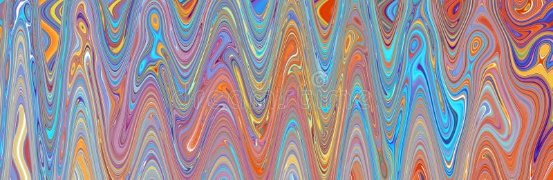 Rainbow Pastel Background. Fantasy Multicolored Psychedelic Abstract ...