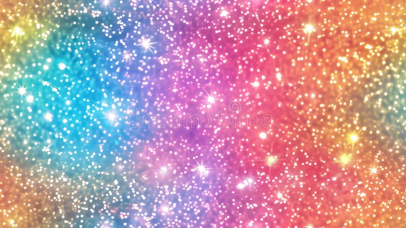 Rainbow Pastel Glitter, Exuding Brilliance and Sparkle in Every Inch ...