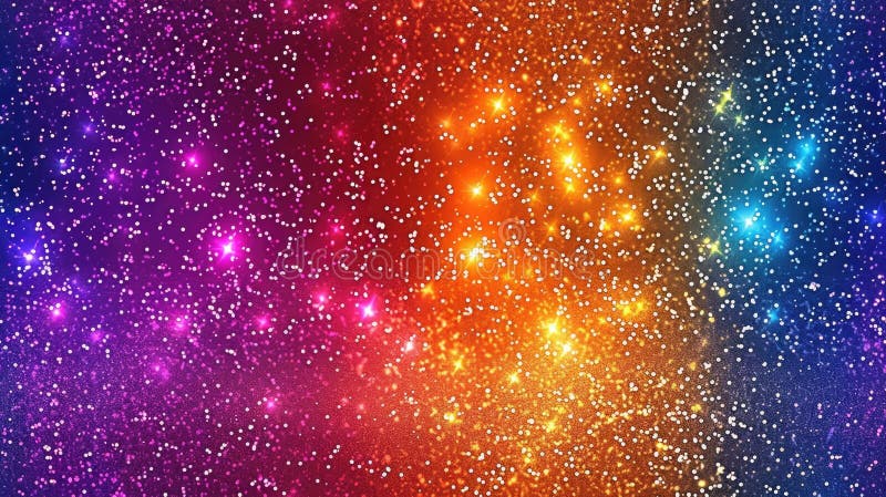 Rainbow Pastel Glitter, Exuding Brilliance and Sparkle in Every Inch ...