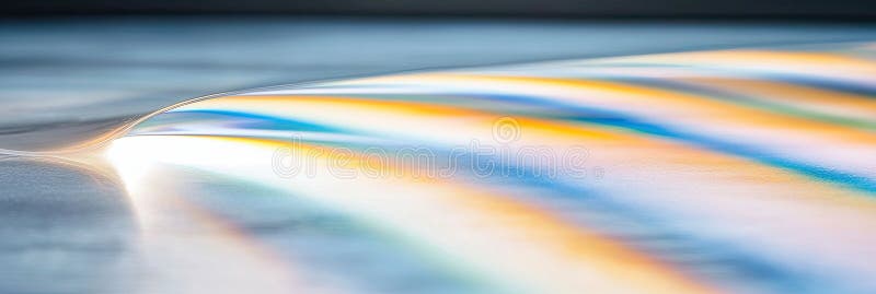 Rainbow Patterns on Clear Plastic from Polarized Light Against a Dark ...