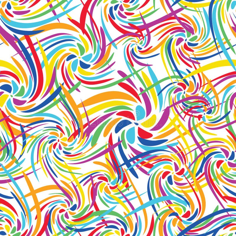 Rainbow twist stock vector. Illustration of colorful - 16020920