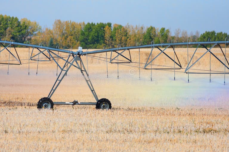 Rainbow Pivot stock photo. Image of prairie, farmland - 27296928