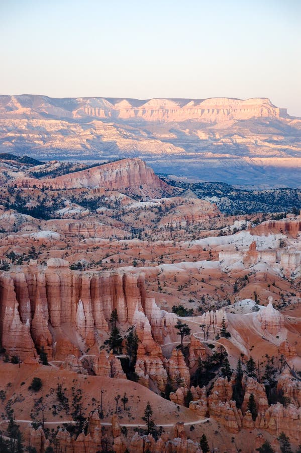 Rainbow Point, Bryce Canyon on Sunshine Evening Stock Image - Image of ...