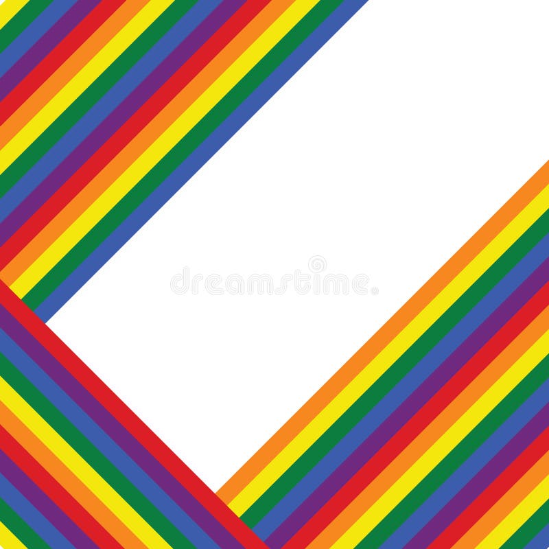 Rainbow Pride Wallpaper Background Valentine`s Pattern Card Retro Flat Design Lgbt Flag