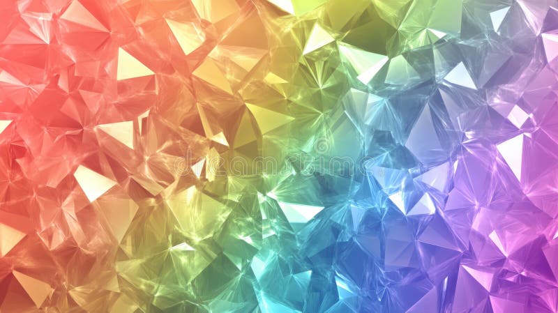 Rainbow Prism Texture Abstract Background Stock Photo - Image of ...