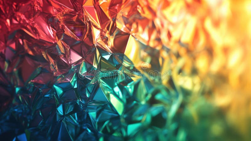Rainbow Prism Texture Abstract Background Stock Image - Image of shapes ...