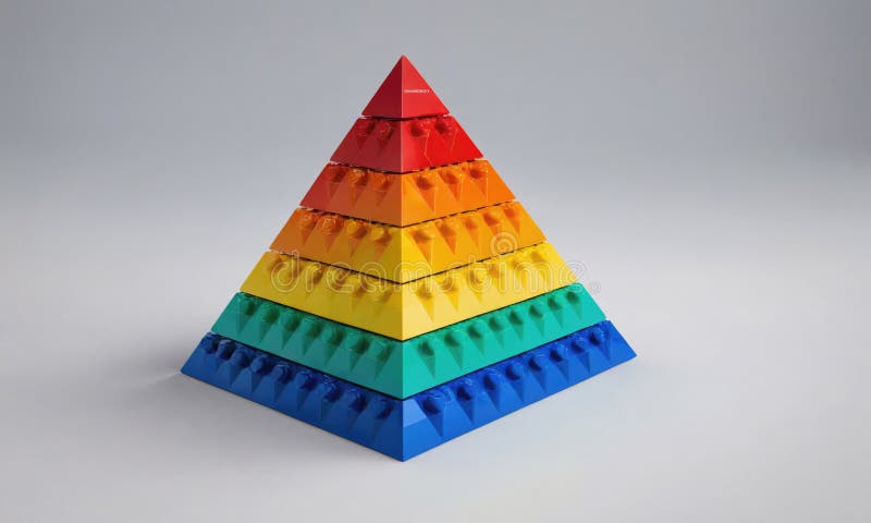 Rainbow Pyramid Stock Illustrations – 3,541 Rainbow Pyramid Stock ...