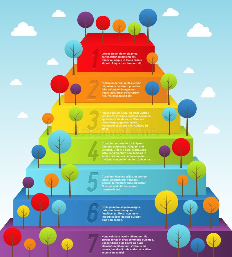 Teamwork pyramid stock illustration. Illustration of collaboration ...