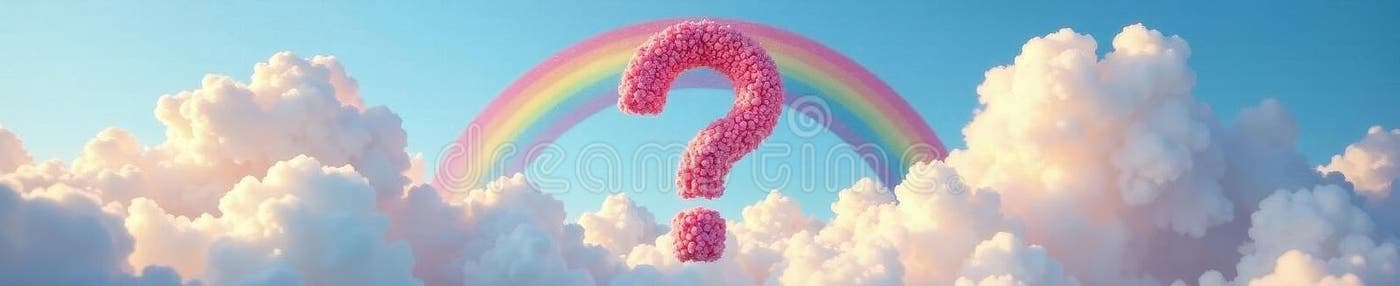 Question Mark Rainbow Stock Illustrations – 1,561 Question Mark Rainbow ...
