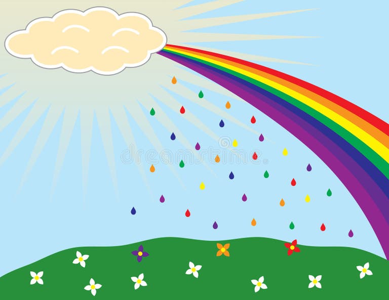 Falling Rainbow Stock Illustrations – 18,541 Falling Rainbow Stock ...