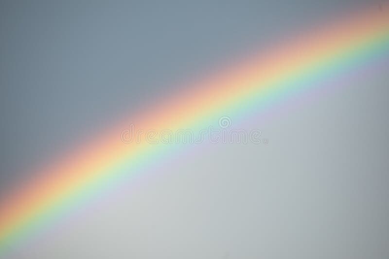Rainbow after Rain and Storm Stock Photo - Image of colorful, bright ...