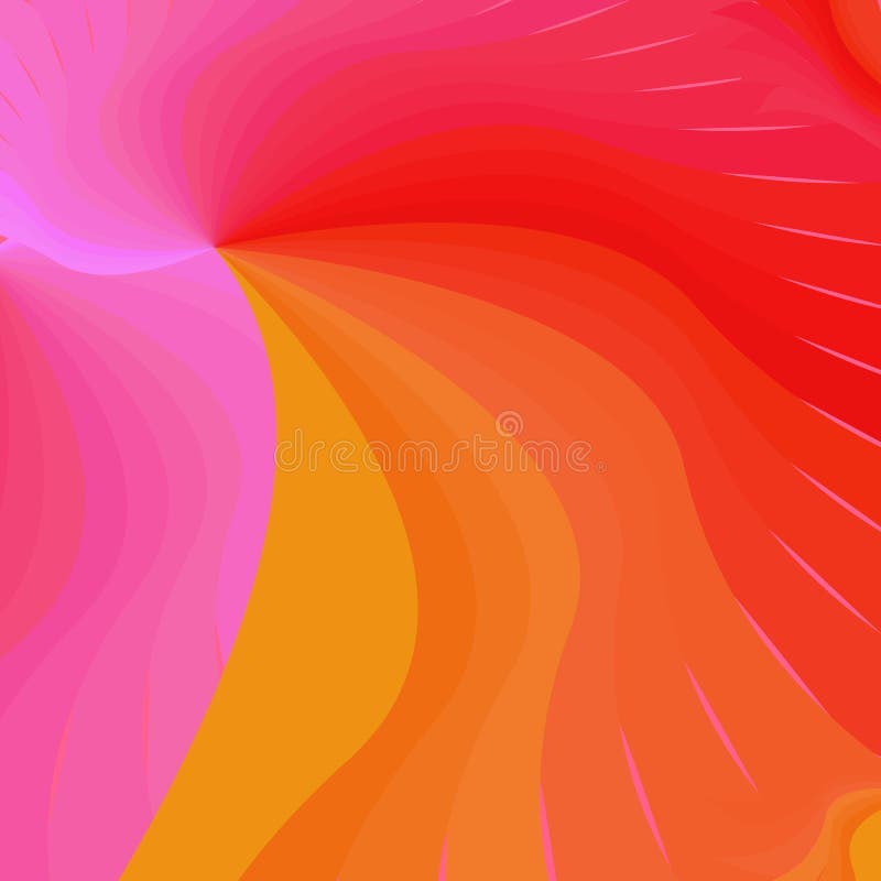 Rainbow Rays Fantasy Curve Colorful with Abstract Background Texture ...