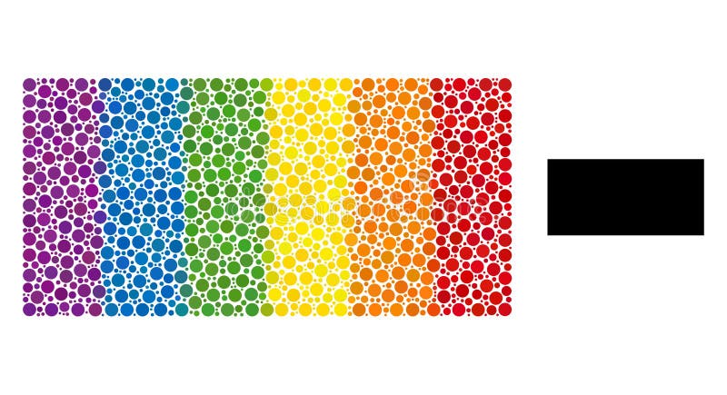 Dotted Rectangle Filled Dots Stock Illustrations – 331 Dotted Rectangle ...