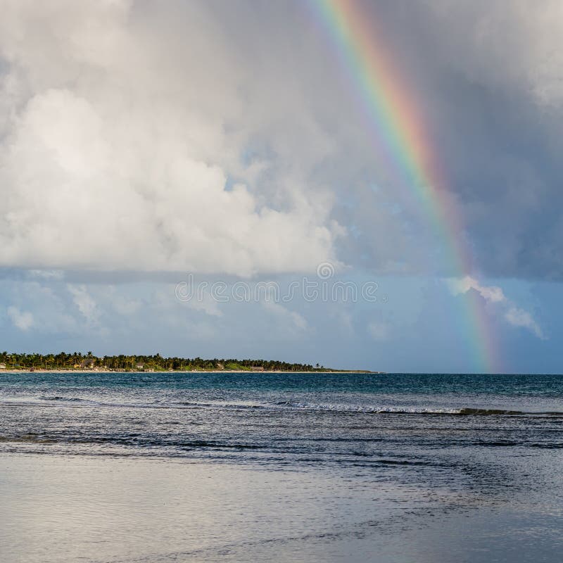 Rainbow reflection stock photo. Image of crop, america - 178283282