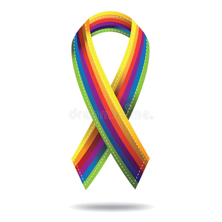 Rainbow Ribbon Stock Illustrations – 36,774 Rainbow Ribbon Stock ...