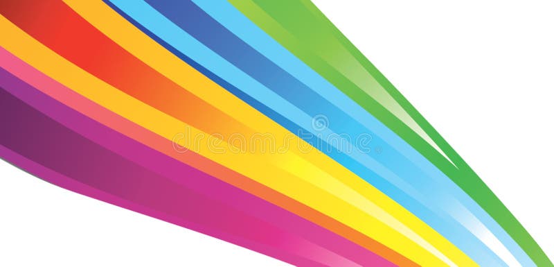 Rainbow road stock illustration. Illustration of design - 271213855