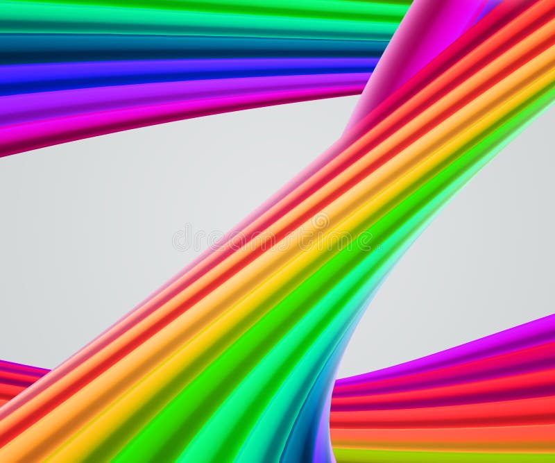 Rainbow Shapes Background stock illustration. Illustration of element ...