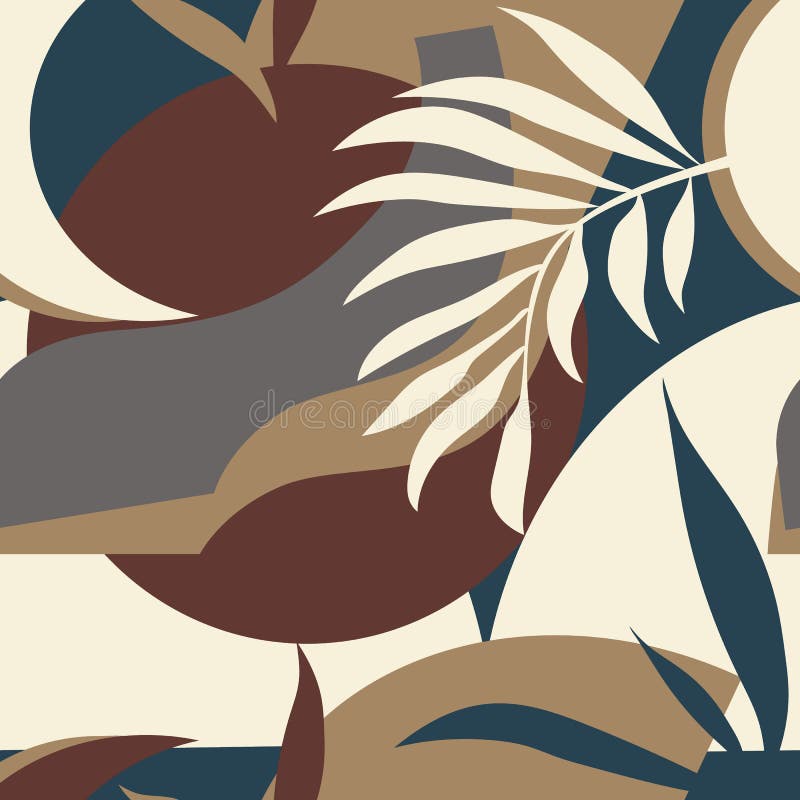 Abstract Seamless Patten Withe Various Lines Andfiguras. Rainbow Shapes ...