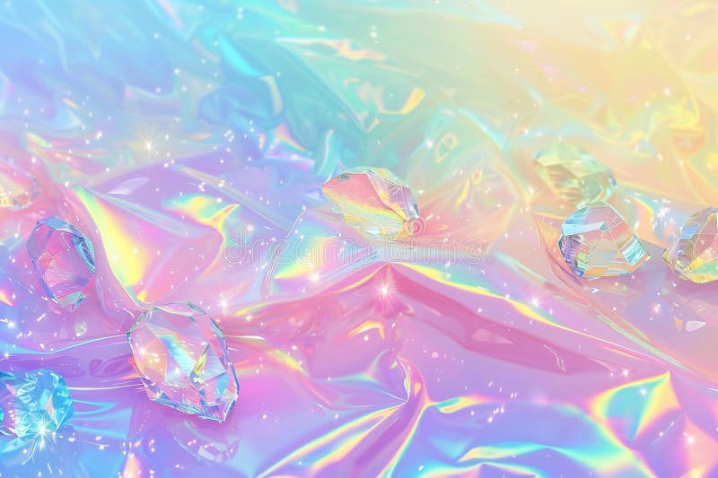 Rainbow Shiny Pink and Blue Gradient Wallpaper, High Quality, High ...