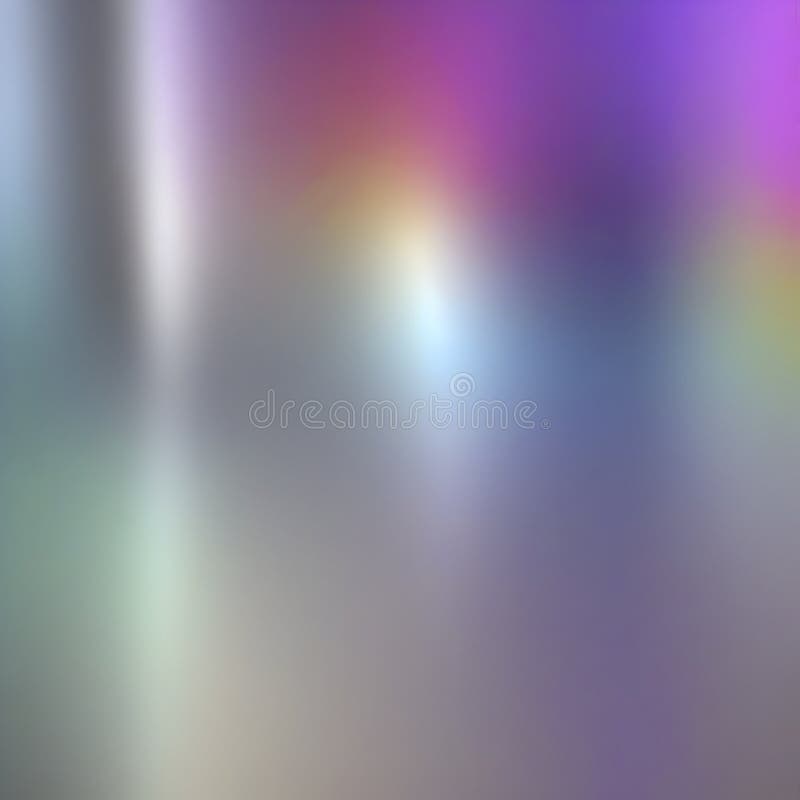 Rainbow and Silver Gradient with Smooth Color Transitions. AI-Generated ...