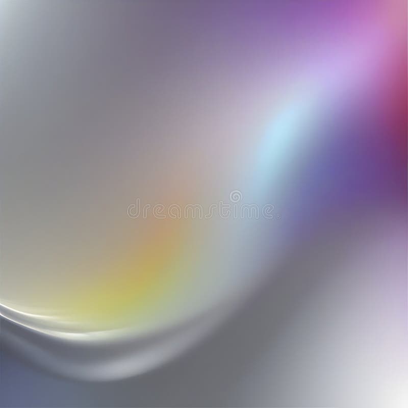 Rainbow and Silver Gradient with Smooth Color Transitions. AI-Generated ...