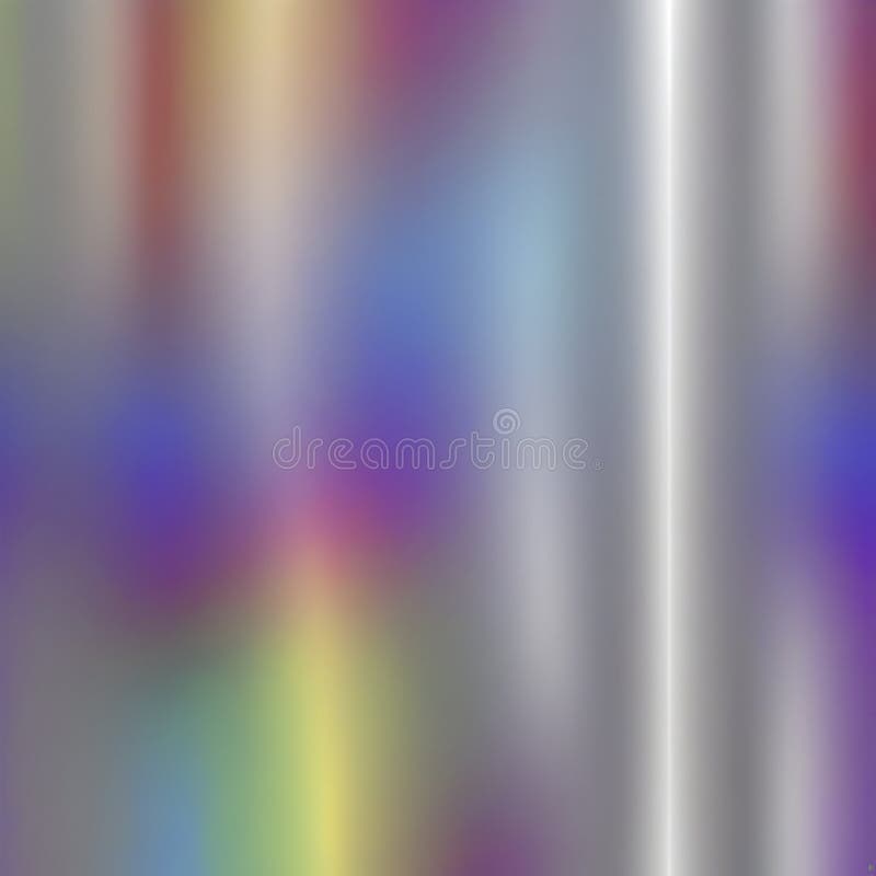 Rainbow and Silver Gradient with Smooth Color Transitions. AI-Generated ...
