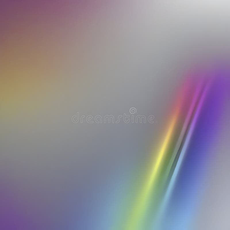 Rainbow and Silver Gradient with Smooth Color Transitions. AI-Generated ...