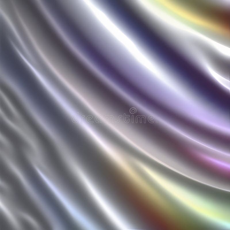 Rainbow and Silver Gradient with Smooth Color Transitions. AI-Generated ...