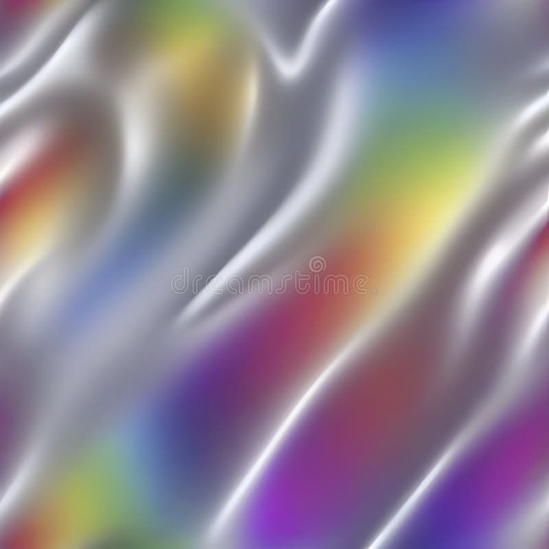 Rainbow and Silver Gradient with Smooth Color Transitions. AI-Generated ...