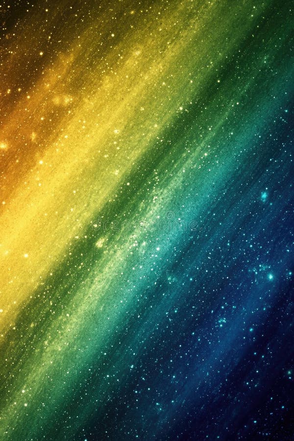 Rainbow Space Stars stock photo. Image of vibrant, universe - 382121166