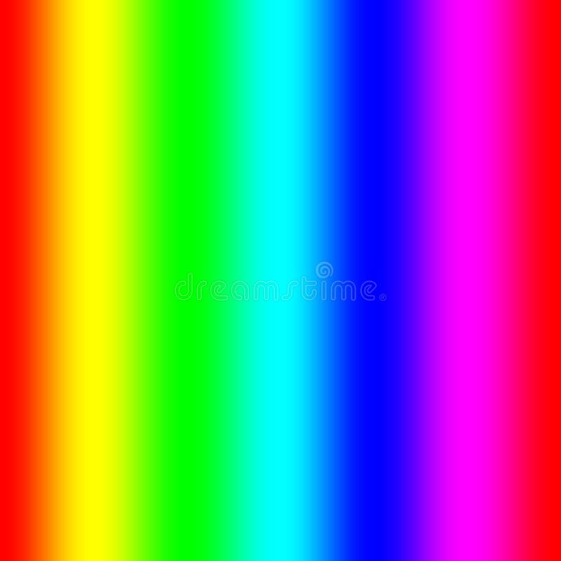 Rainbow spectral gradient stock illustration. Illustration of gradient ...
