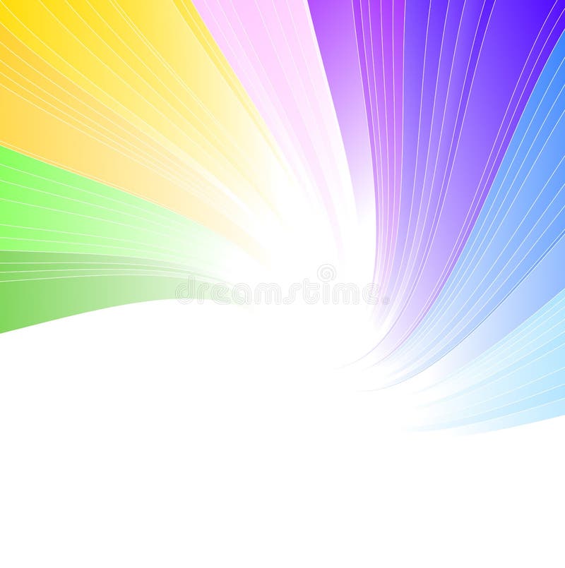 Rainbow Spectrum Background Stock Vector - Illustration of poster ...