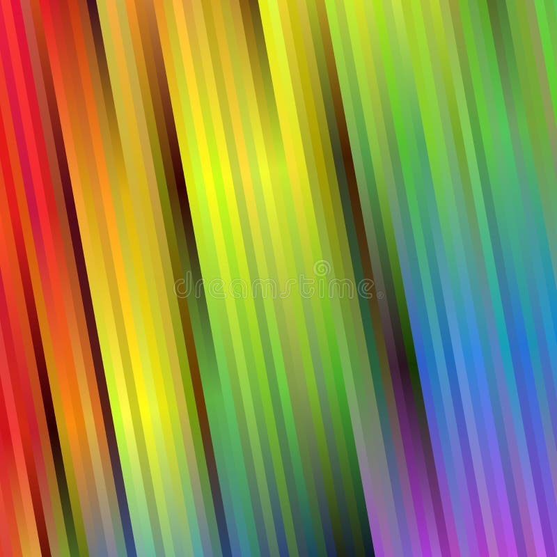 Rainbow Spectrum Background of Blurred Slanting Stripes. Abstract ...