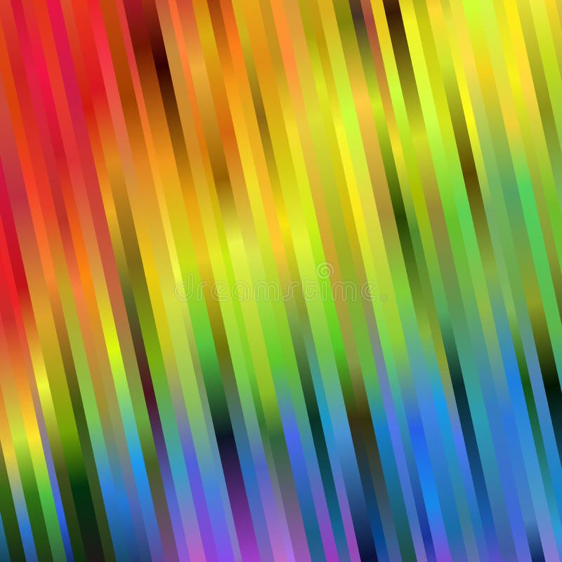 Rainbow Spectrum Background of Blurred Slanting Stripes. Abstract ...