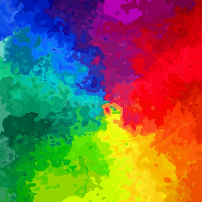 Rainbow_spectrum_painted_art_pattern_texture Illustrazione di Stock ...