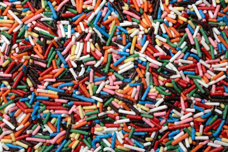 Rainbow Sprinkles Picture. Image: 73699