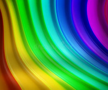 Rainbow Stage Background stock illustration. Illustration of black ...