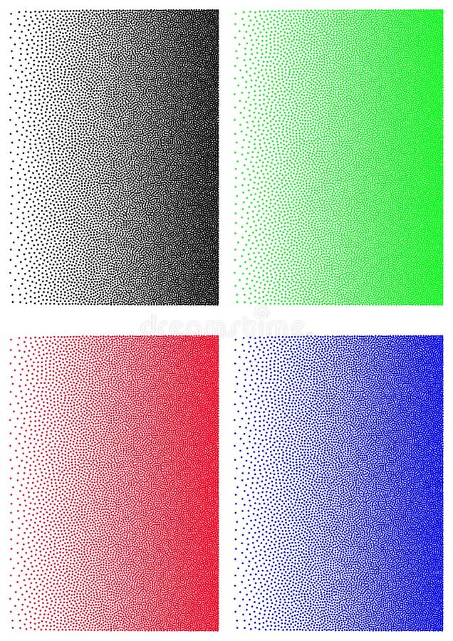 Rainbow Stipple Gradient Background, Vector Illustration. Stock Vector ...