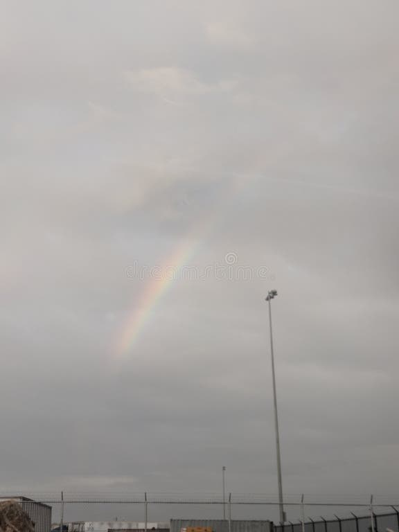 Rainbow stock image. Image of storm, rainbow, peaceful - 117718551