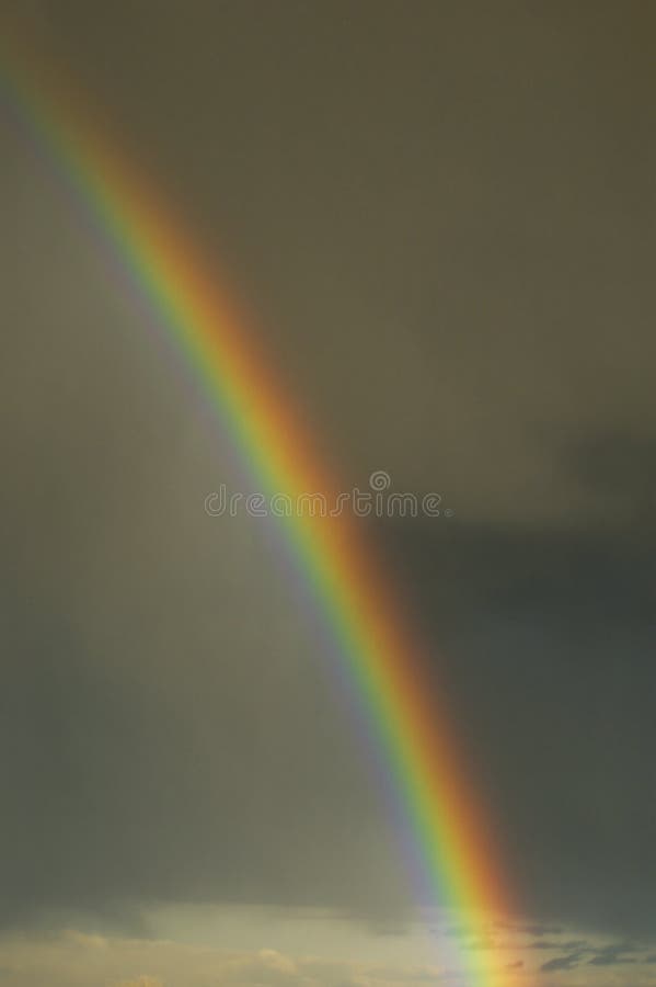 Rainbow storm stock image. Image of rainbow, storm, peace - 1723705