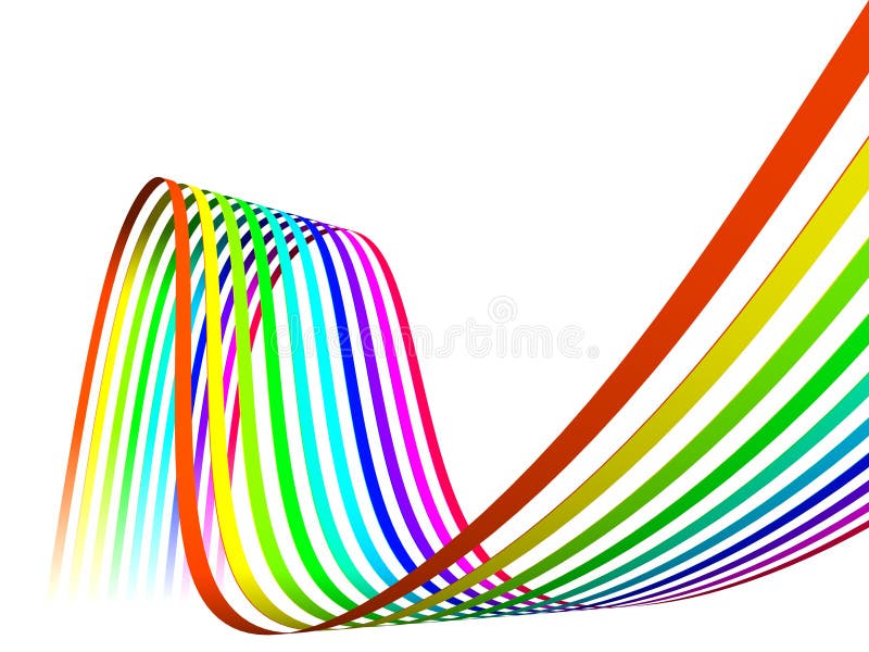 Rainbow Swoosh Stock Illustrations – 1,760 Rainbow Swoosh Stock ...